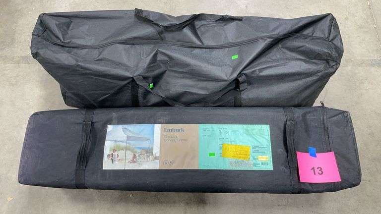 (2) PRE OWNED CANOPIES IN BAGS - Earl's Auction Company