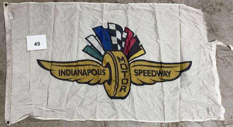 3X5FT INDIANAPOLIS MOTOR SPEEDWAY FLAG - Earl's Auction Company