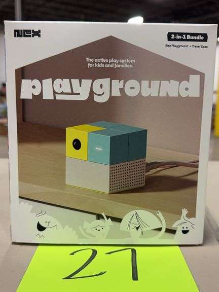 NEW NEX PLAYGROUND & TRAVEL CASE IN BOX - Earl's Auction Company