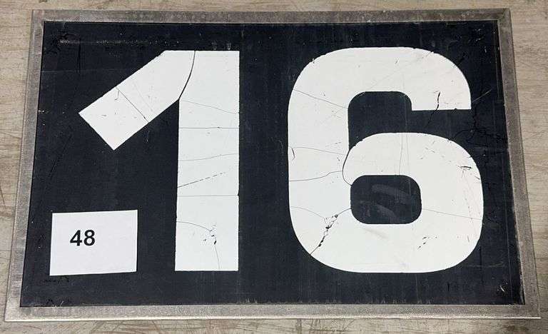 IMS SCORING PYLON SIGN W/ CERTIFICATE OF AUTHENTICITY - Earl's Auction ...