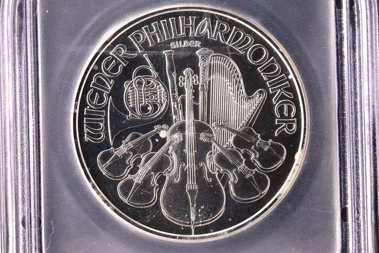 2014 Vienna Philharmonies 1,50 Euro - ICG Certified - Silver 1 oz .999 - East Coast Coins ...