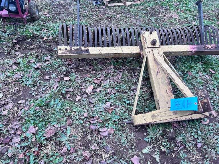 6' 3PT ROCK RAKE - EK Auctioneers LLC