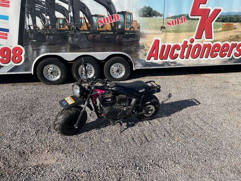 UNUSED COLEMAN RB200 MOTORCYCLE - EK Auctioneers LLC