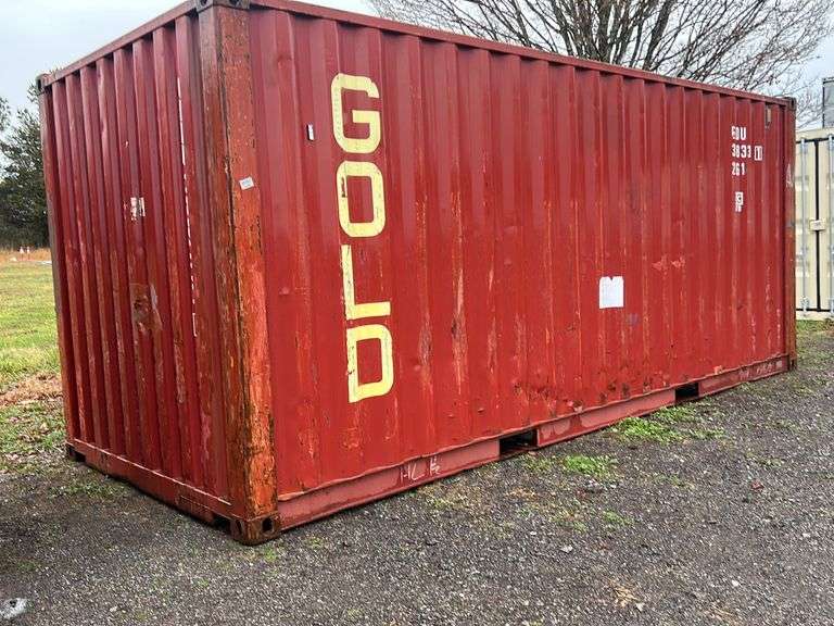 20' USED SHIPPING CONTAINER - EK Auctioneers LLC