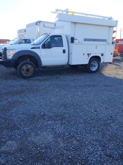 2012 FORD F550 SUPER DUTY W/ HIGH TOP SERVICE BODY W LIFTGATE - EK ...