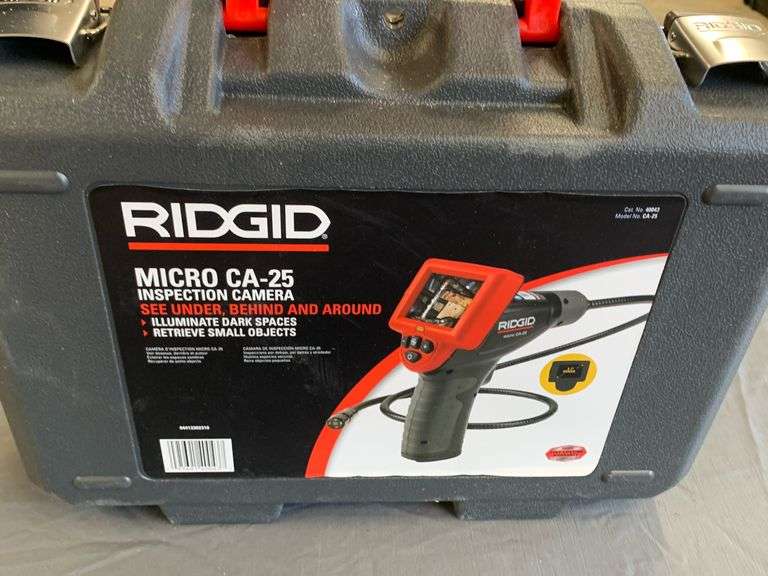 RIDGID MICRO CA-25 INSPECTION CAMERA - EK Auctioneers LLC