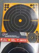 ALLEN RESETTING STEEL TARGET, (2) PACKS OF PAPER BULLSEYE TARGETS - EK ...