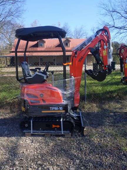 UNUSED TPM TPM-16 MINI EXCAVATOR - EK Auctioneers LLC