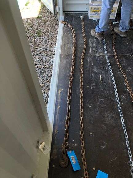8' USED LOG CHAIN - EK Auctioneers LLC