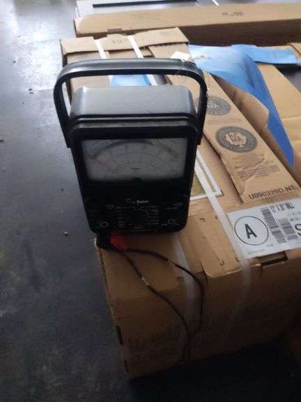 SIMPSON ELECTRIC 260 METER TESTER - EK Auctioneers LLC