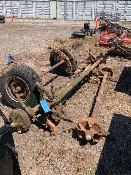 (5) USED TRAILER AXLES - EK Auctioneers LLC