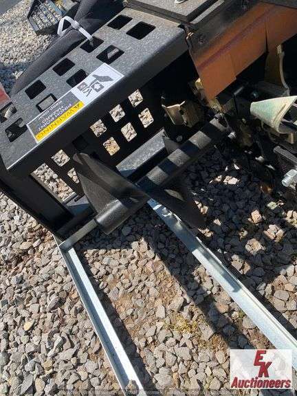 UNUSED SKID STEER QUICK ATTACH TRENCHER - EK Auctioneers LLC
