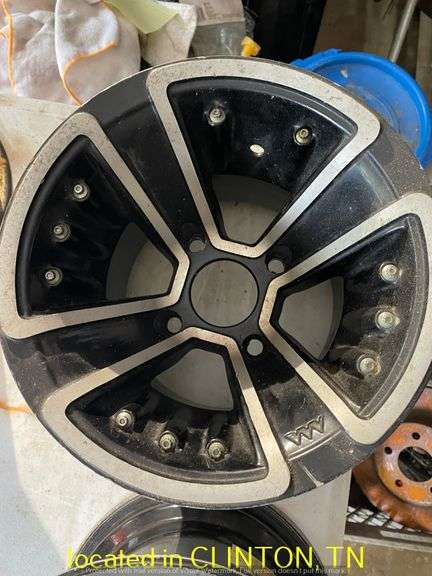 (2) 4LUG 8X10 RIMS - EK Auctioneers LLC