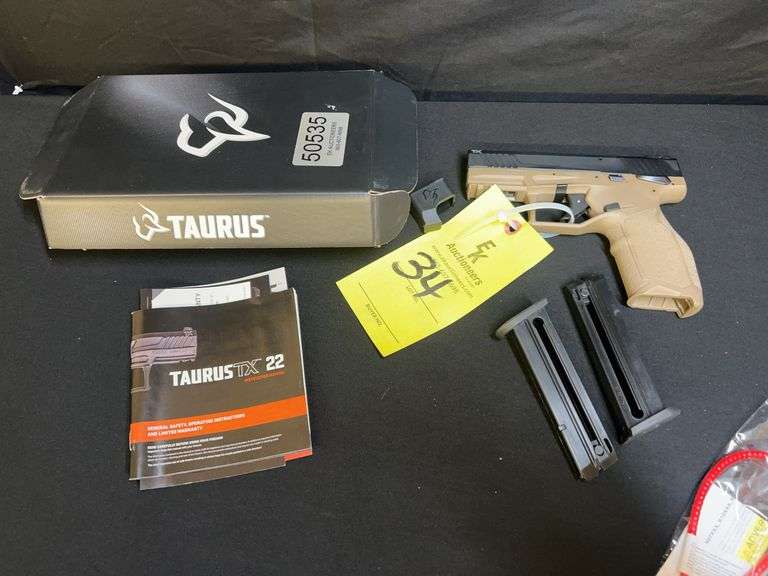TAURUS TX-22 - EK Auctioneers LLC