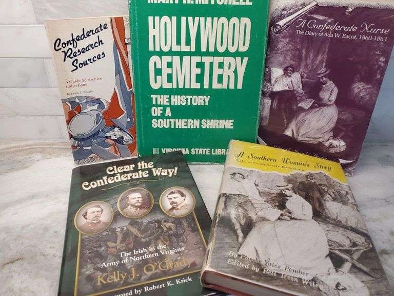Civil War, Hollywood Cemetery Books ("A Confederate Nurse", "A Southern ...