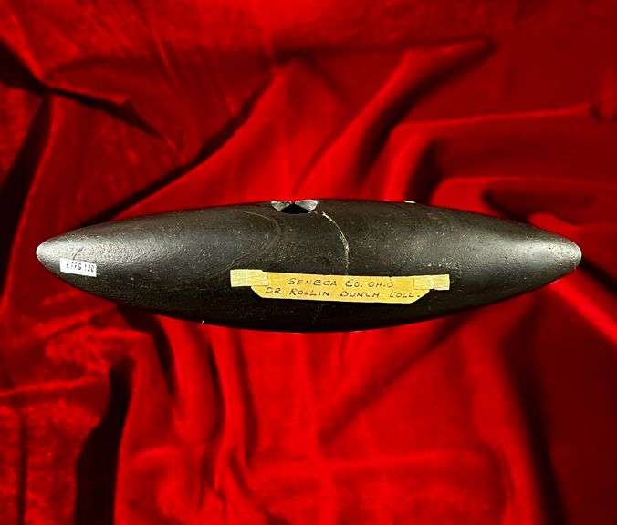 A 6-1/4" x 1-3/4" Pick Bannerstone *Broken & Glued* - Evan Gallo ...