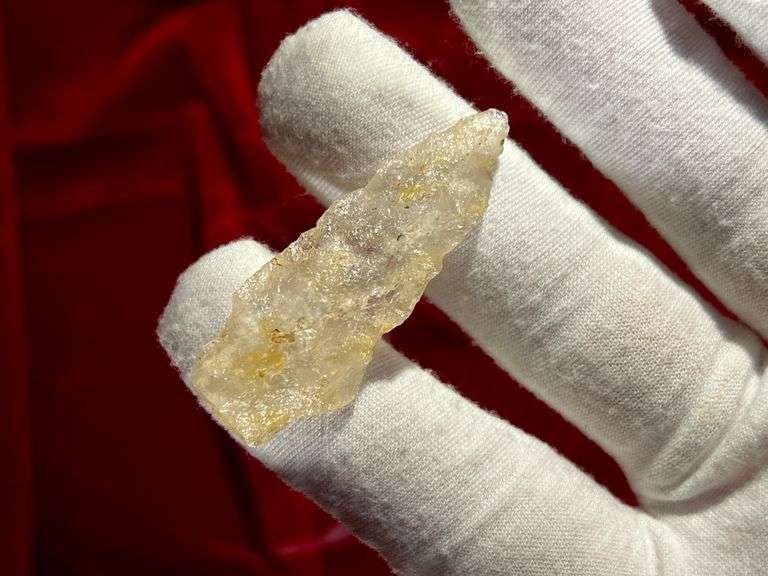 A Totally Translucent 2" Quartz Point - Evan Gallo Auctioneers LLC