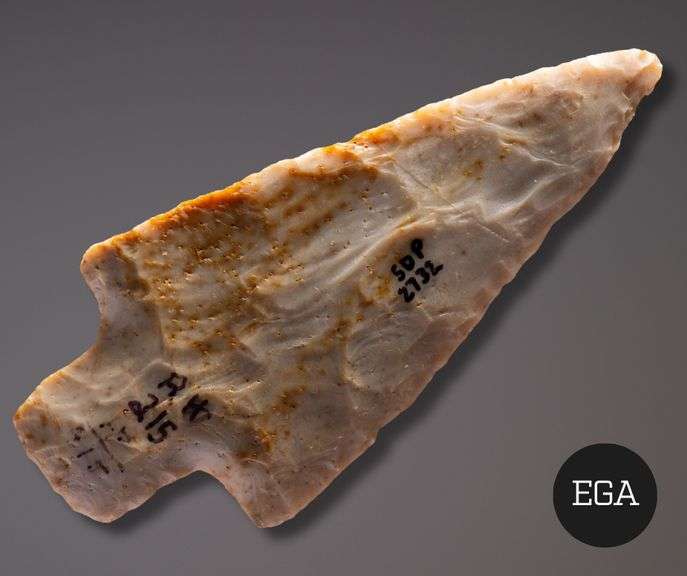 A Striking 3 7/8" Adena Robbins Flint Ridge Point - Evan Gallo ...
