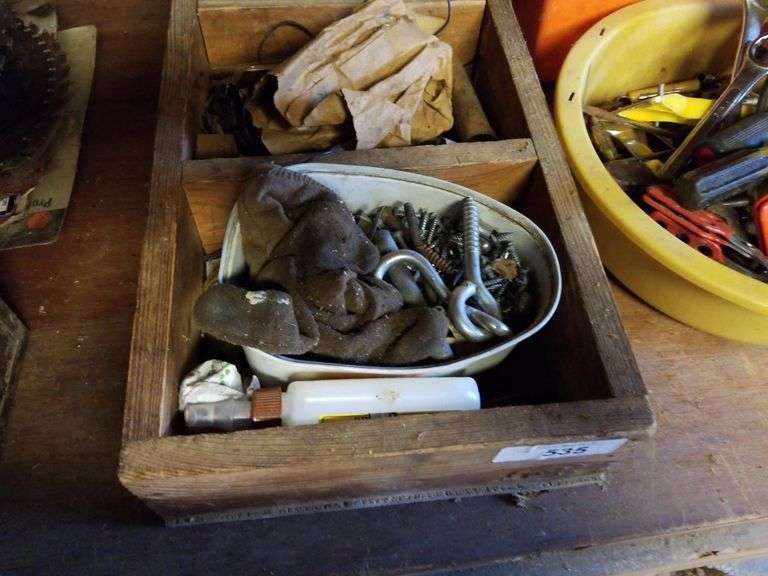 Wood Crate with Fasteners - Auction Services LTD