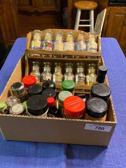 Spice Rack and Spices - Auction Services LTD