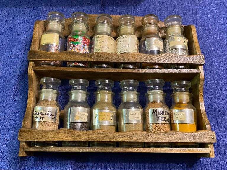 Spice Rack and Spices - Auction Services LTD