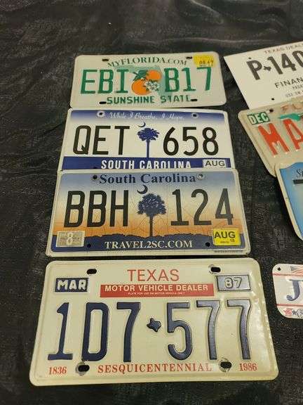 License Plates - Auction Services LTD