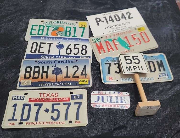 License Plates - Auction Services LTD