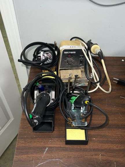 Table top soldering units - Auction Services LTD