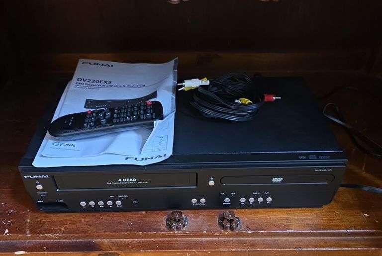FUNAI DVD/VHS Player - Auction Services LTD