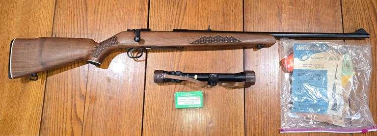 Western Field M782 243 Rifle with Scope - Auction Services LTD
