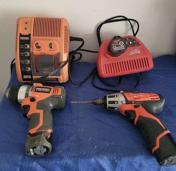 Rigid and Milwaukee power tools - Auction Services LTD