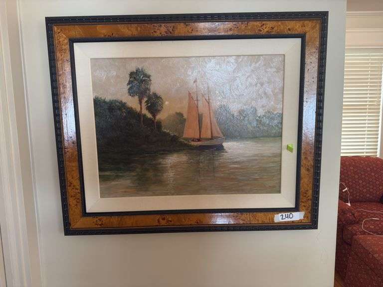 Framed Signed Wall Art - Auction Services LTD