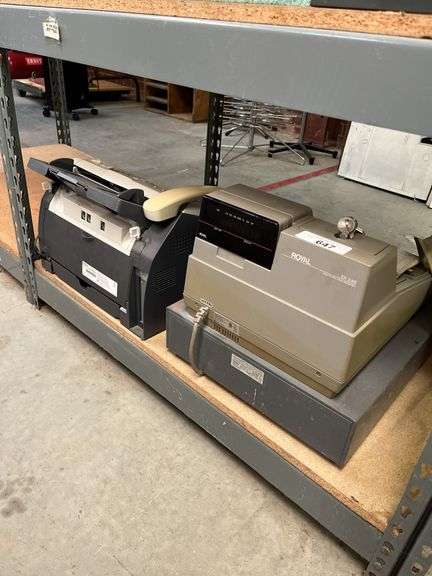 Cash Register and Fax Machine - Auction Services LTD