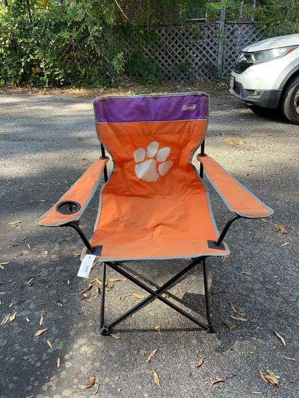 Clemson chair - Auction Services LTD