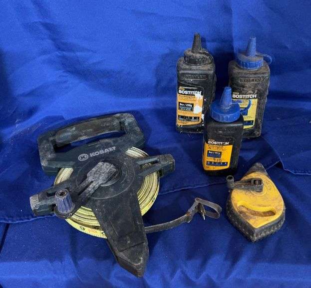 Chalk line & measuring tape - Auction Services LTD