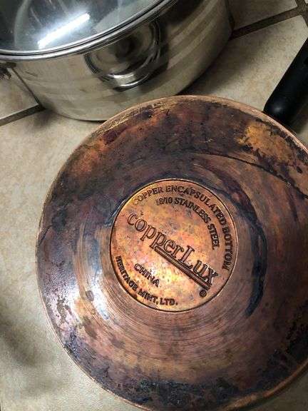 Pots and pans - Auction Services LTD