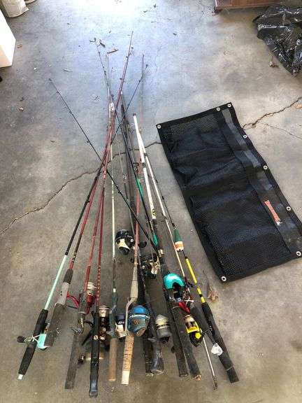Fishing rods and reels - Auction Services LTD