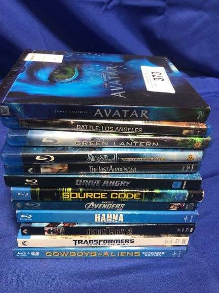 Blue Ray Movie DVDs - Auction Services LTD