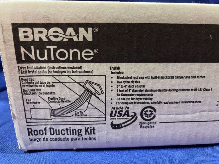 Roof ducting kit - Auction Services LTD