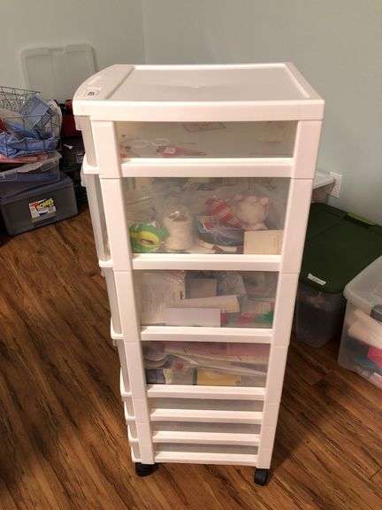 Storage drawers on wheels - Auction Services LTD