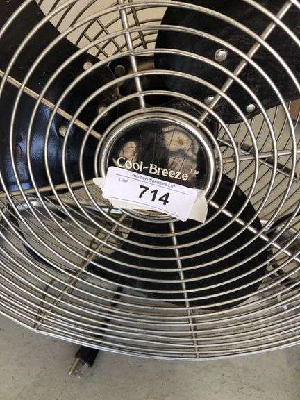 Cool-Breeze fan - Auction Services LTD