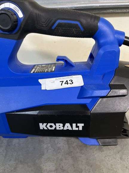 Kobalt blower - Auction Services LTD