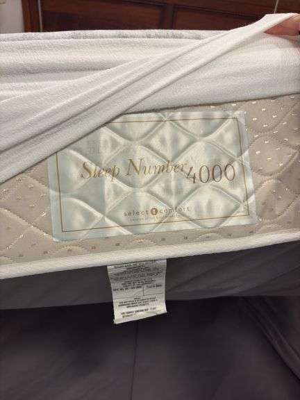 Sleep number mattress - Auction Services LTD