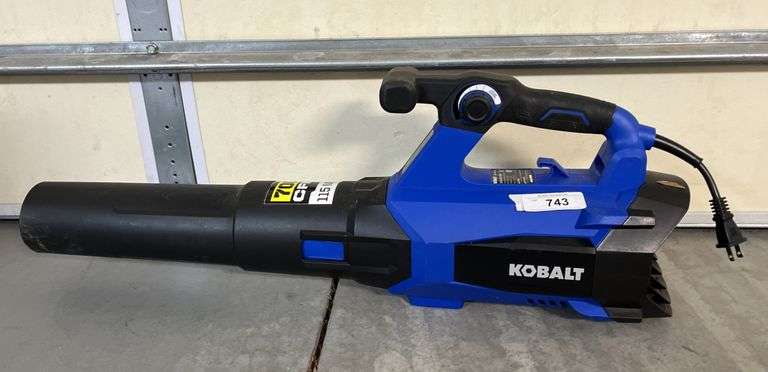 Kobalt blower - Auction Services LTD