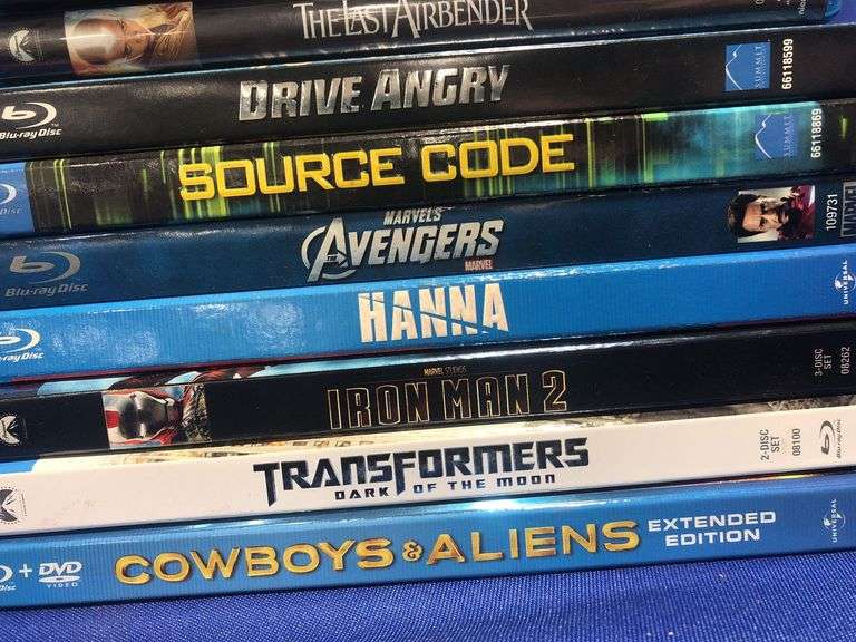 Blue Ray Movie DVDs - Auction Services LTD