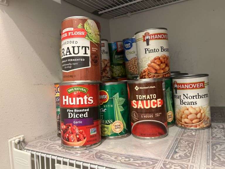 Canned goods - Auction Services LTD