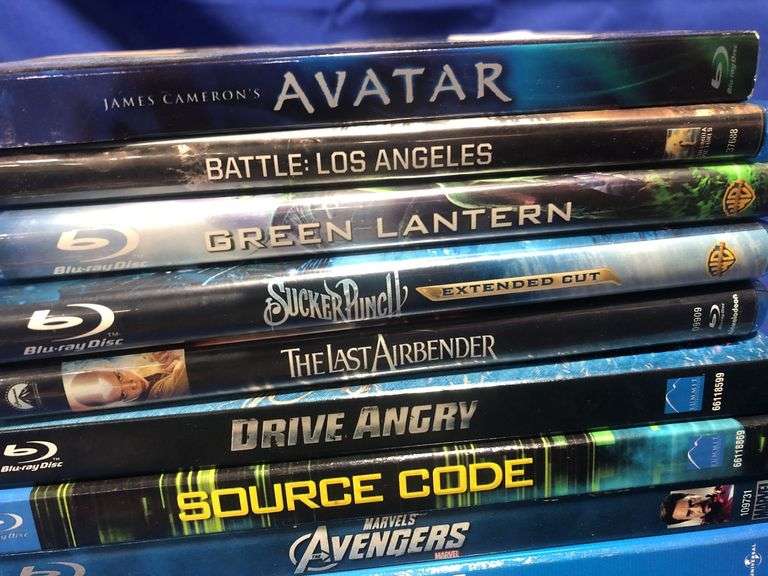 Blue Ray Movie DVDs - Auction Services LTD