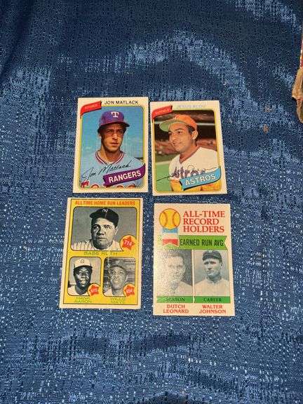 Baseball cards - Auction Services LTD