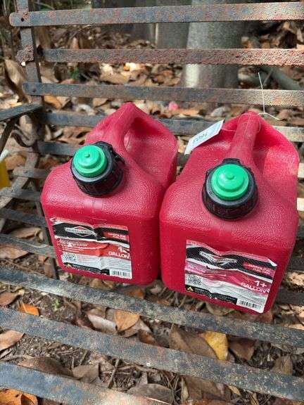 Gas cans - Auction Services LTD