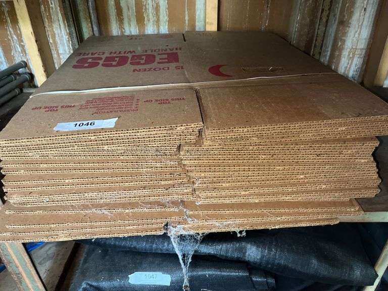 Cardboard boxes - Auction Services LTD